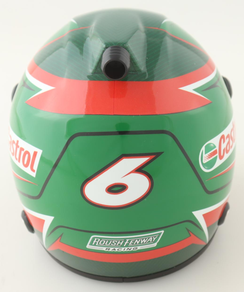 Ryan Newman NASCAR Castrol 1:2 Scale Mini-Helmet | Pristine Auction