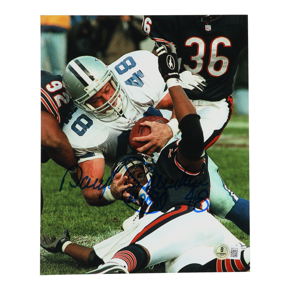 Daryl "Moose" Johnston Signed Cowboys 8x10 Photo (Beckett) | Pristine ...