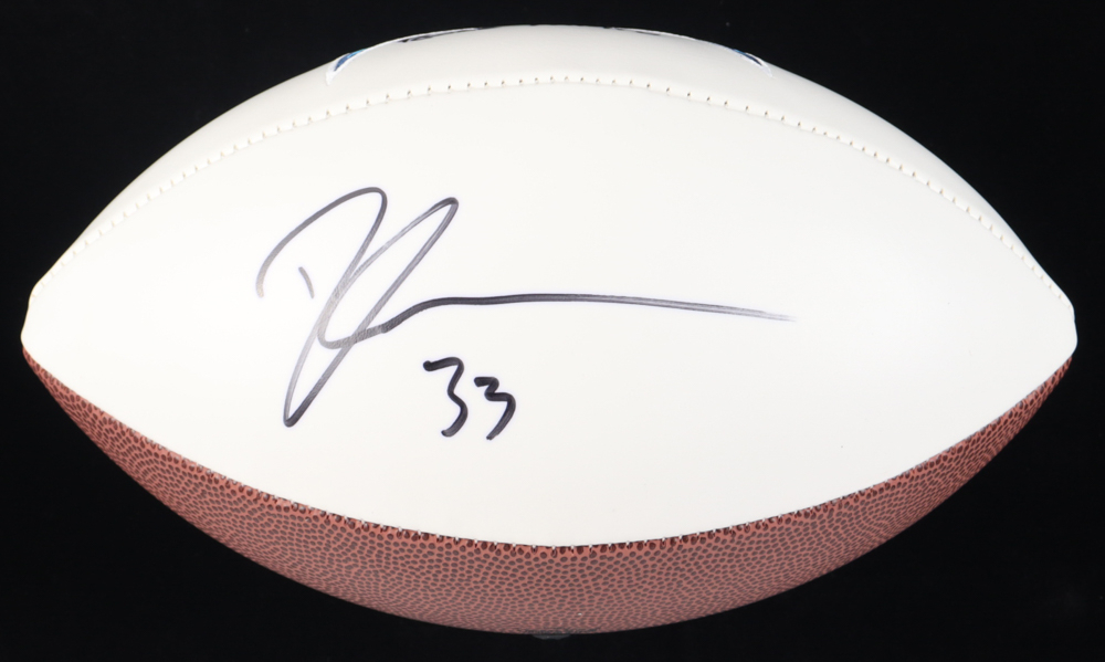 Derwin James Signed Chargers Logo Football Inscribed "Rookie All-Pro ...