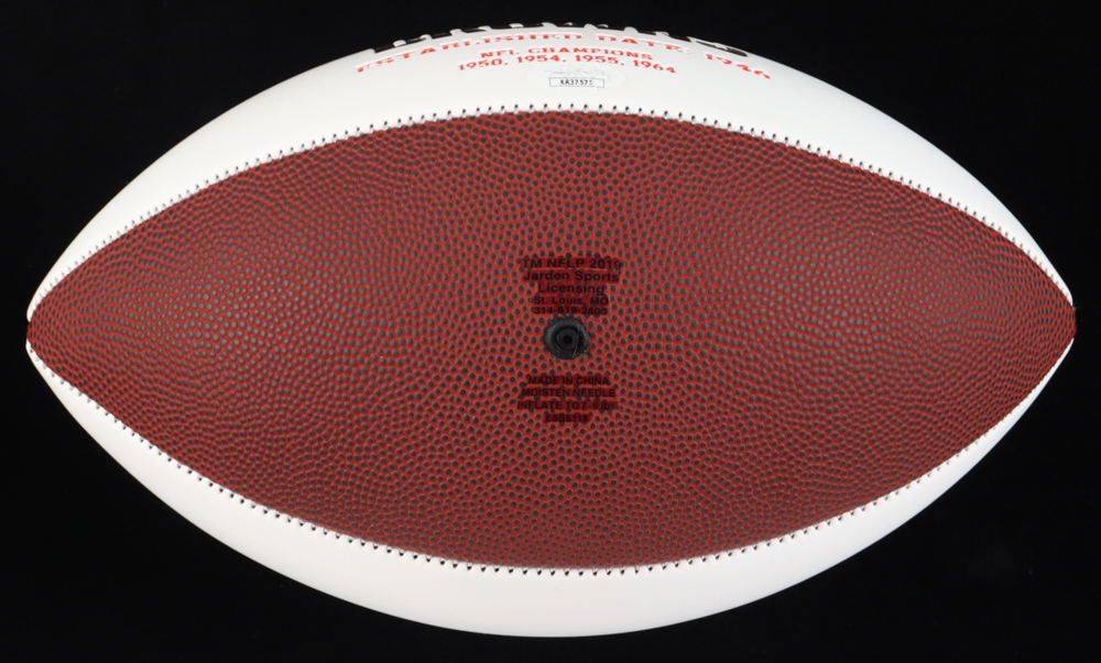 Ernest Byner Signed Browns Logo Football (JSA) | Pristine Auction