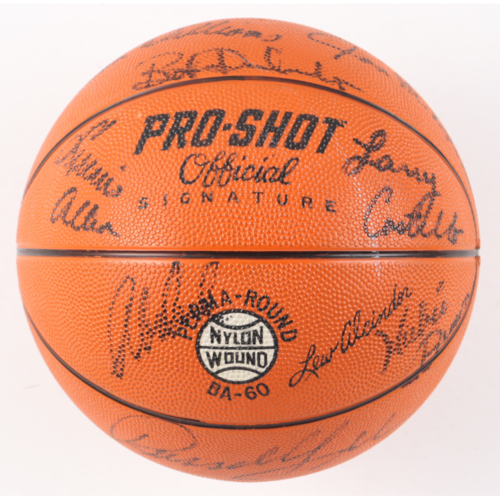 1973-74 Conference Champion Milwaukee Bucks Basketball Team-Signed By ...