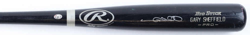 Gary Sheffield Signed Rawlings Big Stick Pro Player Model Baseball Bat ...