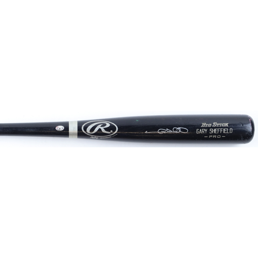 Gary Sheffield Signed Rawlings Big Stick Pro Player Model Baseball Bat ...