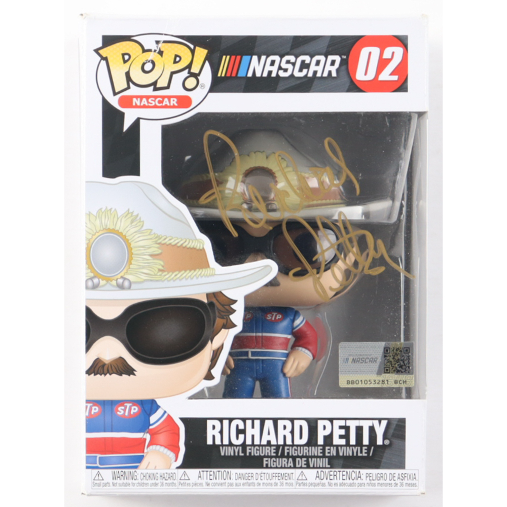 Richard Petty Signed NASCAR #02 Funko Pop! Vinyl Figure (JSA ...
