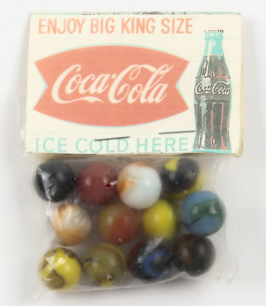 Vintage Coca Cola Marbles In Original Promotional Package | Pristine ...