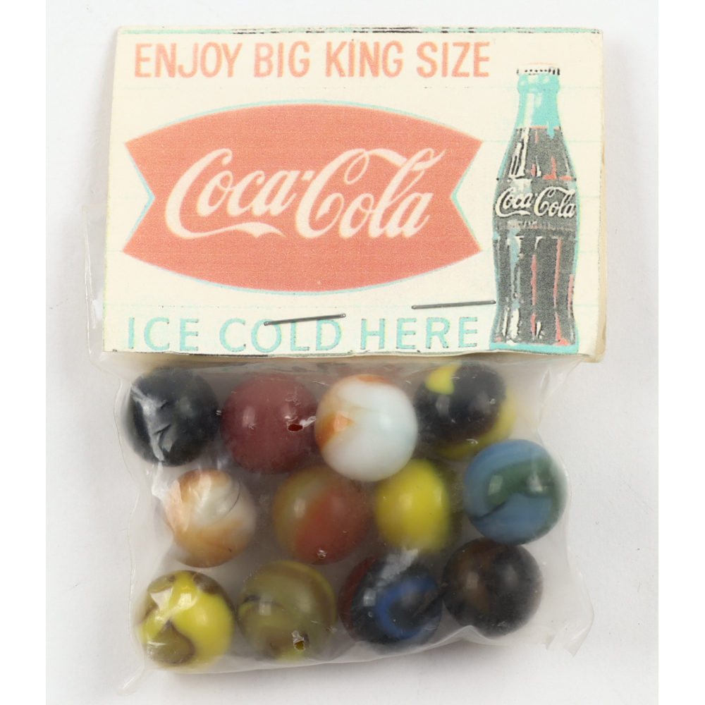 Vintage Coca Cola Marbles In Original Promotional Package | Pristine ...