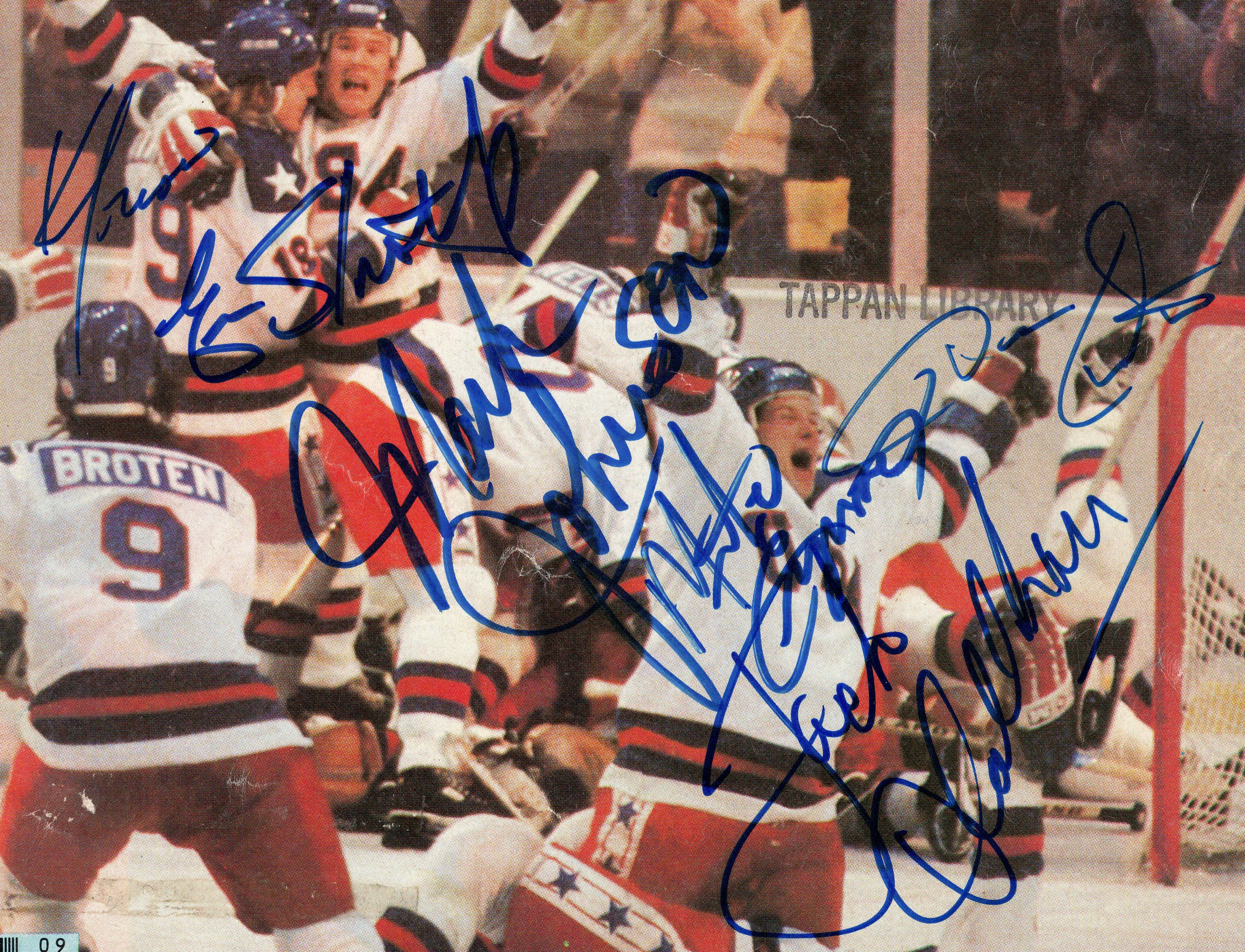 1980 Team USA Olympic Hockey Team "Sports Illustrated" Magazine Signed ...