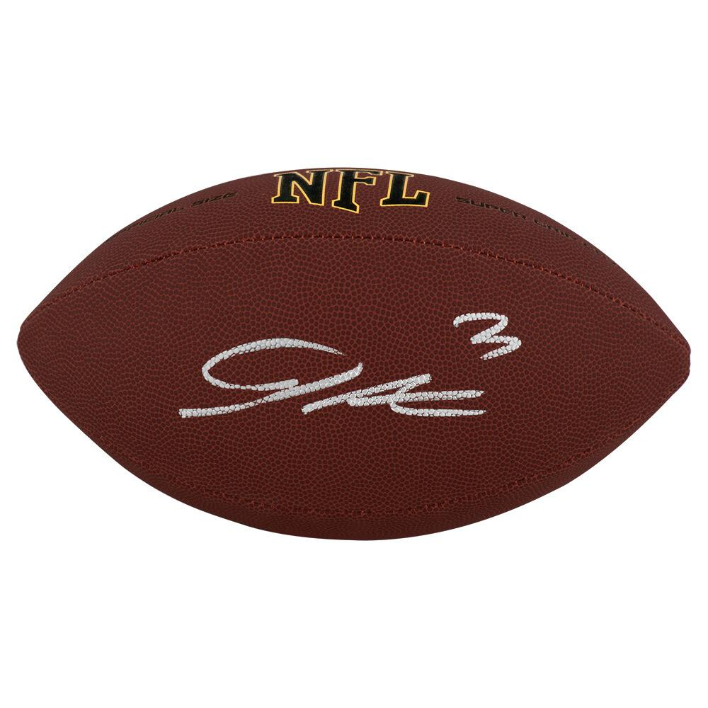 Jordan Addison Signed NFL Football (Schwartz) | Pristine Auction