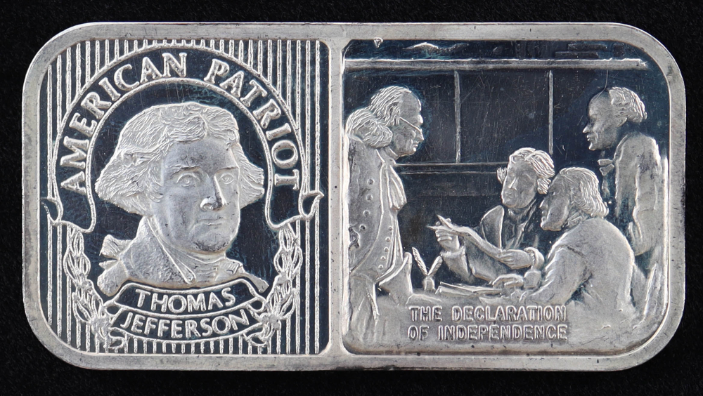American Patriot: Alexander Hamilton - The Silver Mint 20 grams .999 ...