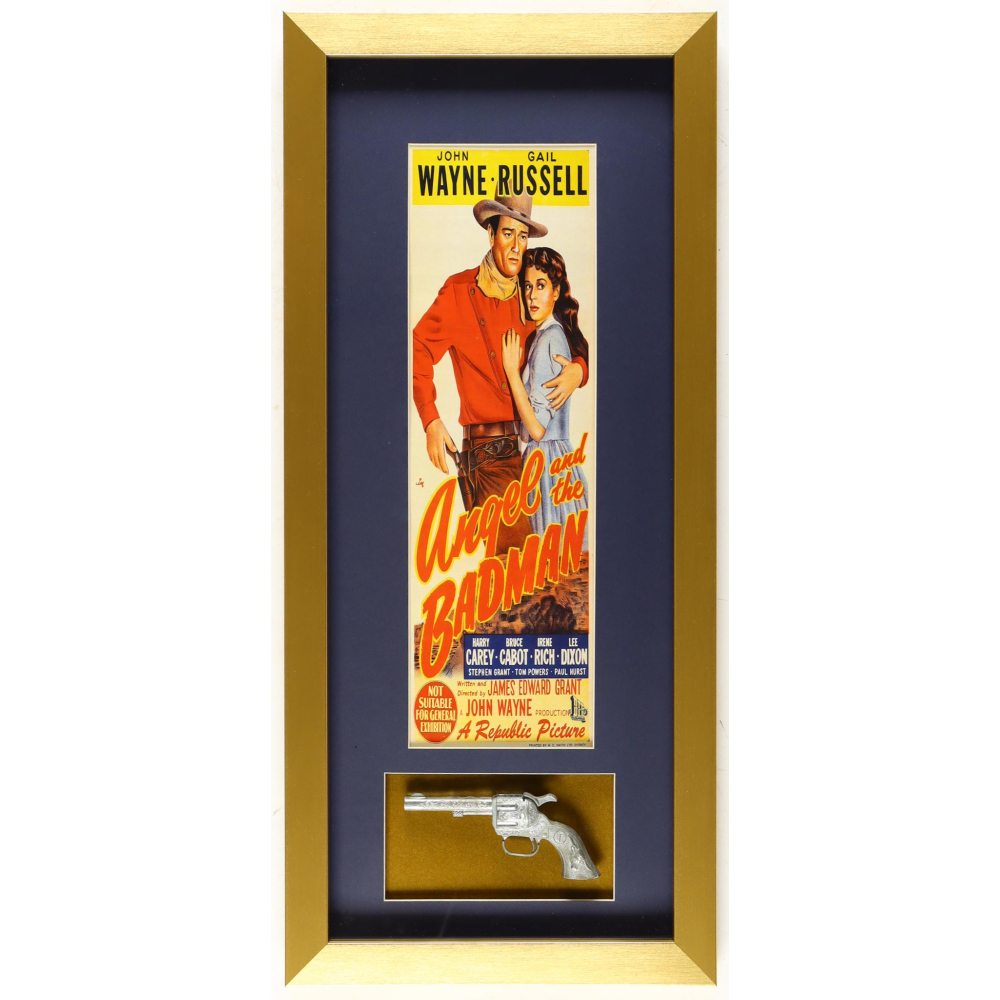 John Wayne "Angel And The Badman" Custom Framed Movie Poster Print ...