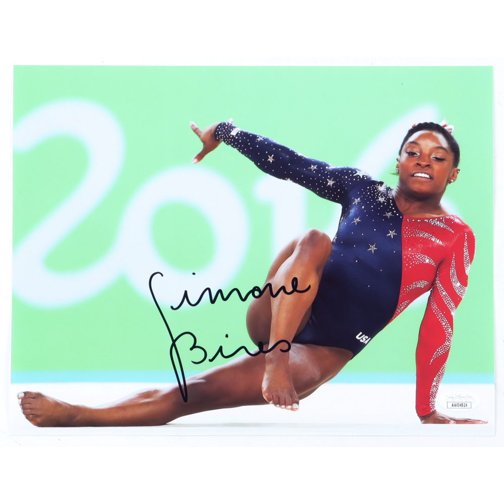 Simone Biles Signed Team USA 8x10 Photo (JSA) | Pristine Auction