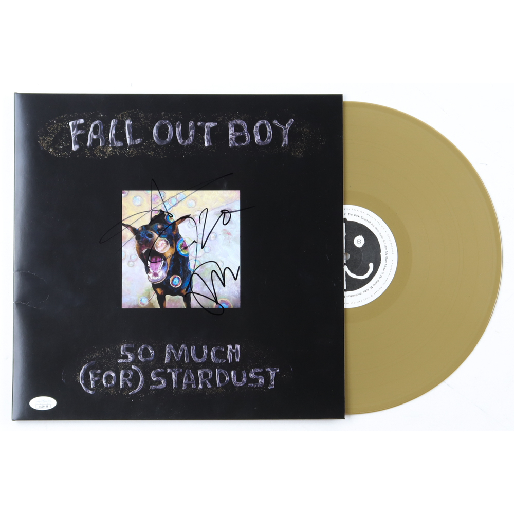 Fall Out Boy "So Much for Stardust" Vinyl Record Album Signed By Pete ...