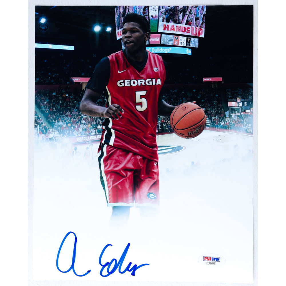 Anthony Edwards Signed Georgia Bulldogs 8x10 Photo (PSA) | Pristine Auction