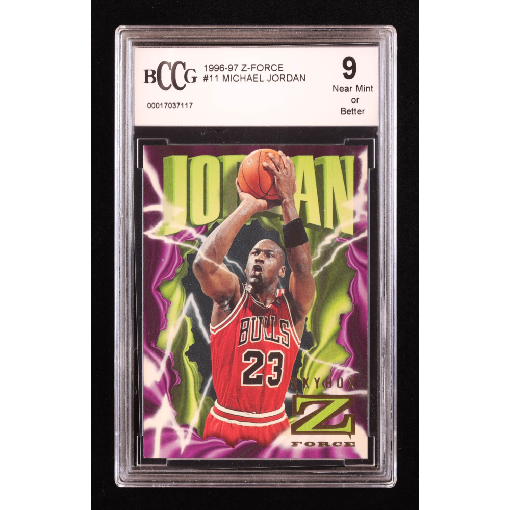 Michael Jordan 1996-97 Z-Force #11 (BCCG 9) | Pristine Auction