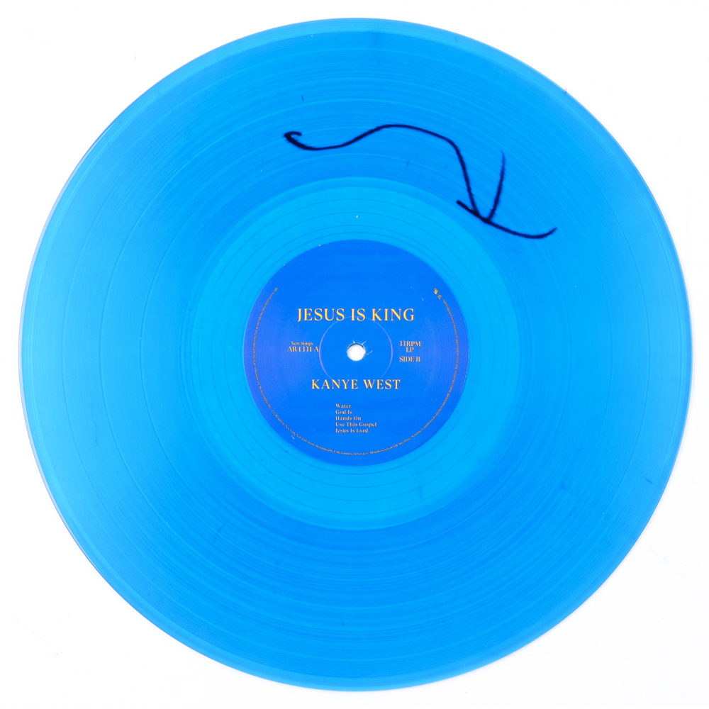 Kanye West Signed "Jesus Is King" Vinyl Record (Beckett) | Pristine Auction