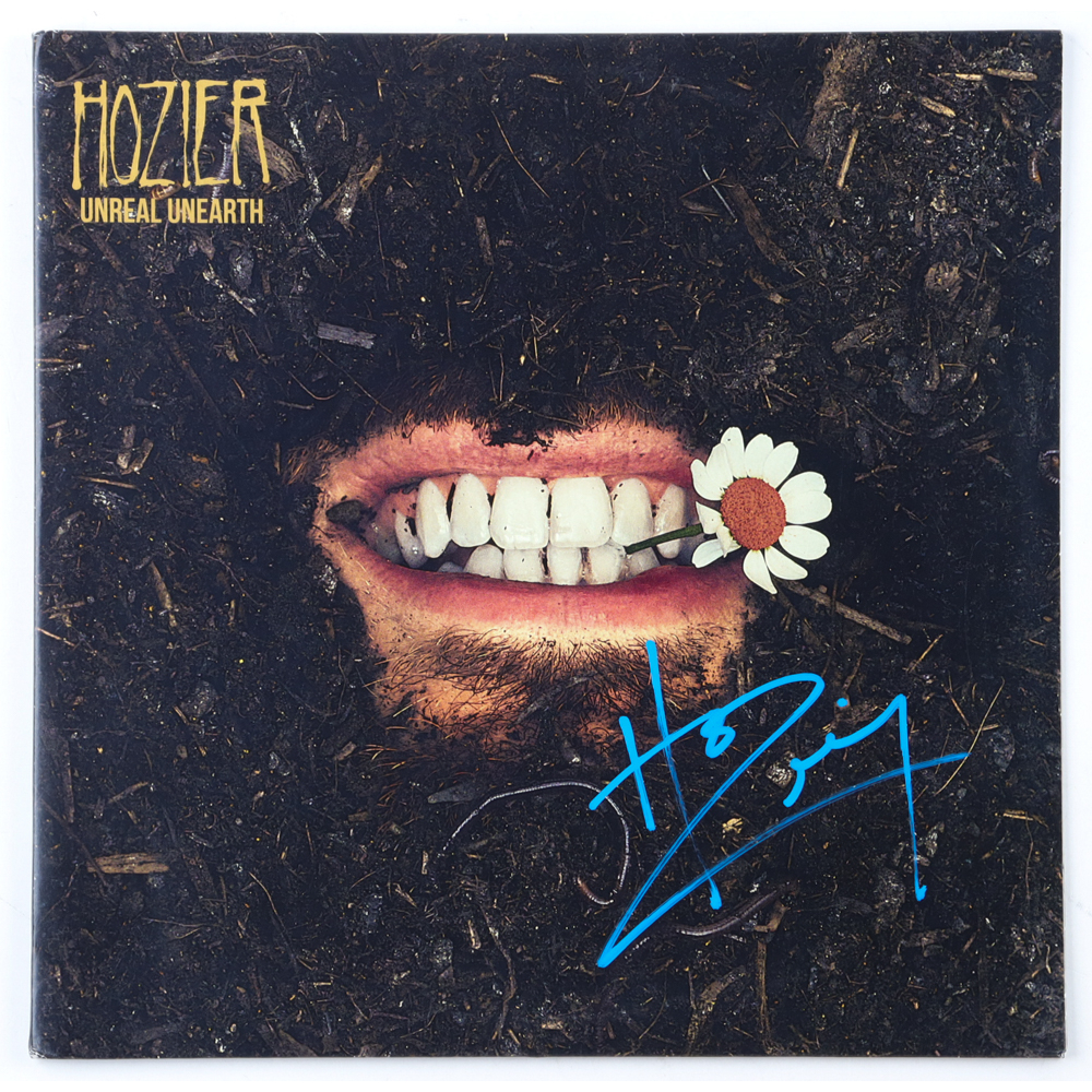 Hozier Signed "Unreal Unearth" Vinyl Record Album Cover (Beckett) | Pristine Auction