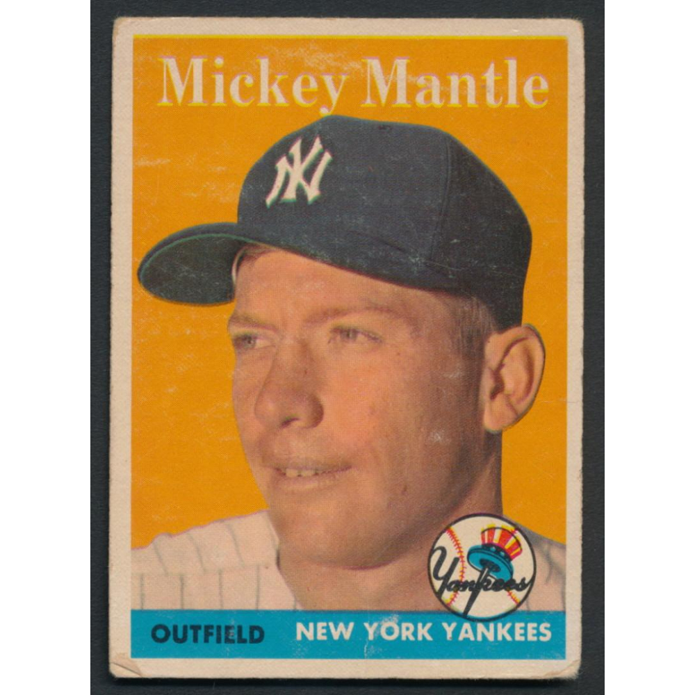Mickey Mantle 1958 Topps #150 | Pristine Auction