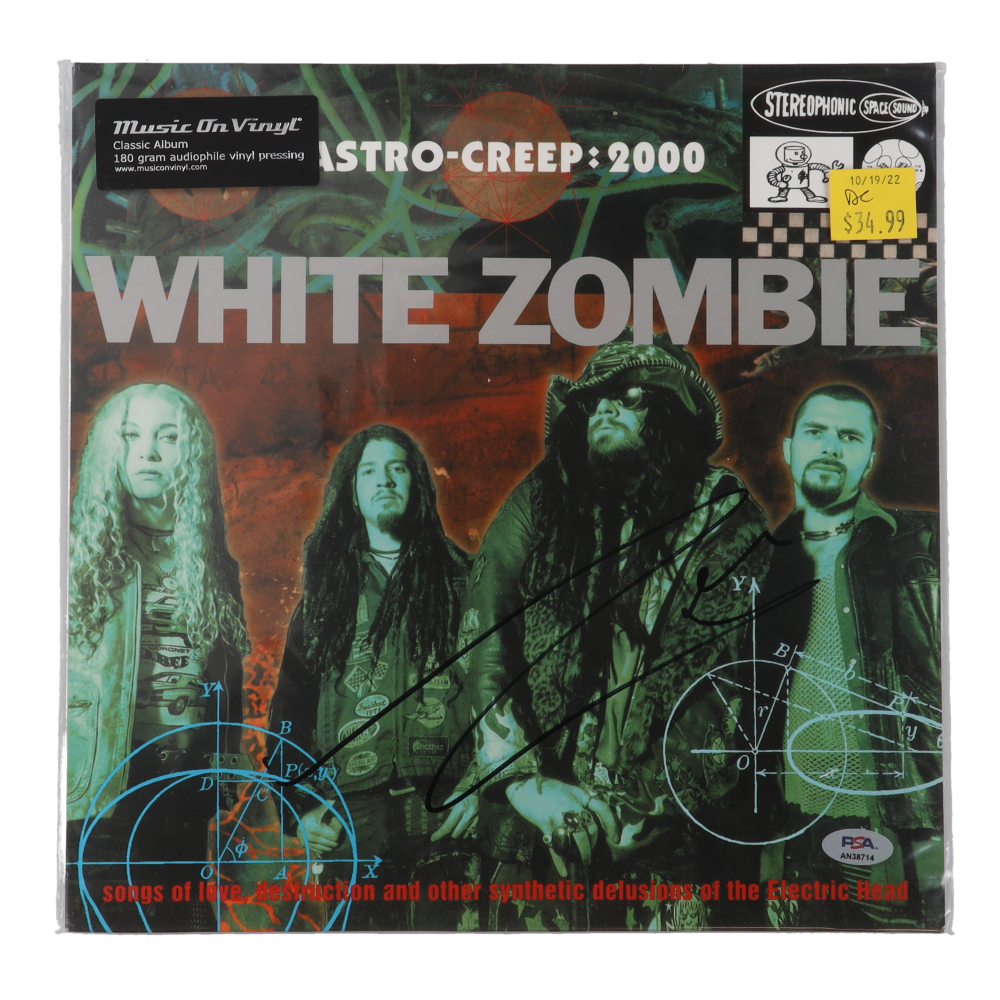 Rob Zombie Signed "Astro-Creep: 2000" Vinyl Record Album (PSA ...
