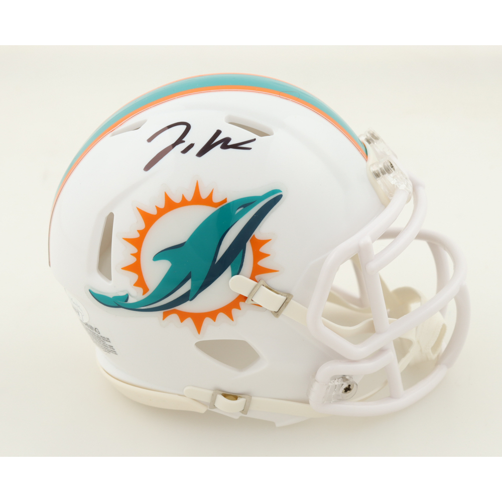 Jaylen Waddle Signed Dolphins Speed Mini Helmet (JSA) | Pristine Auction