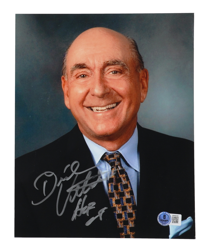 Dick Vitale Signed 8x10 Photo Inscribed "HOF 08" (Beckett) | Pristine ...