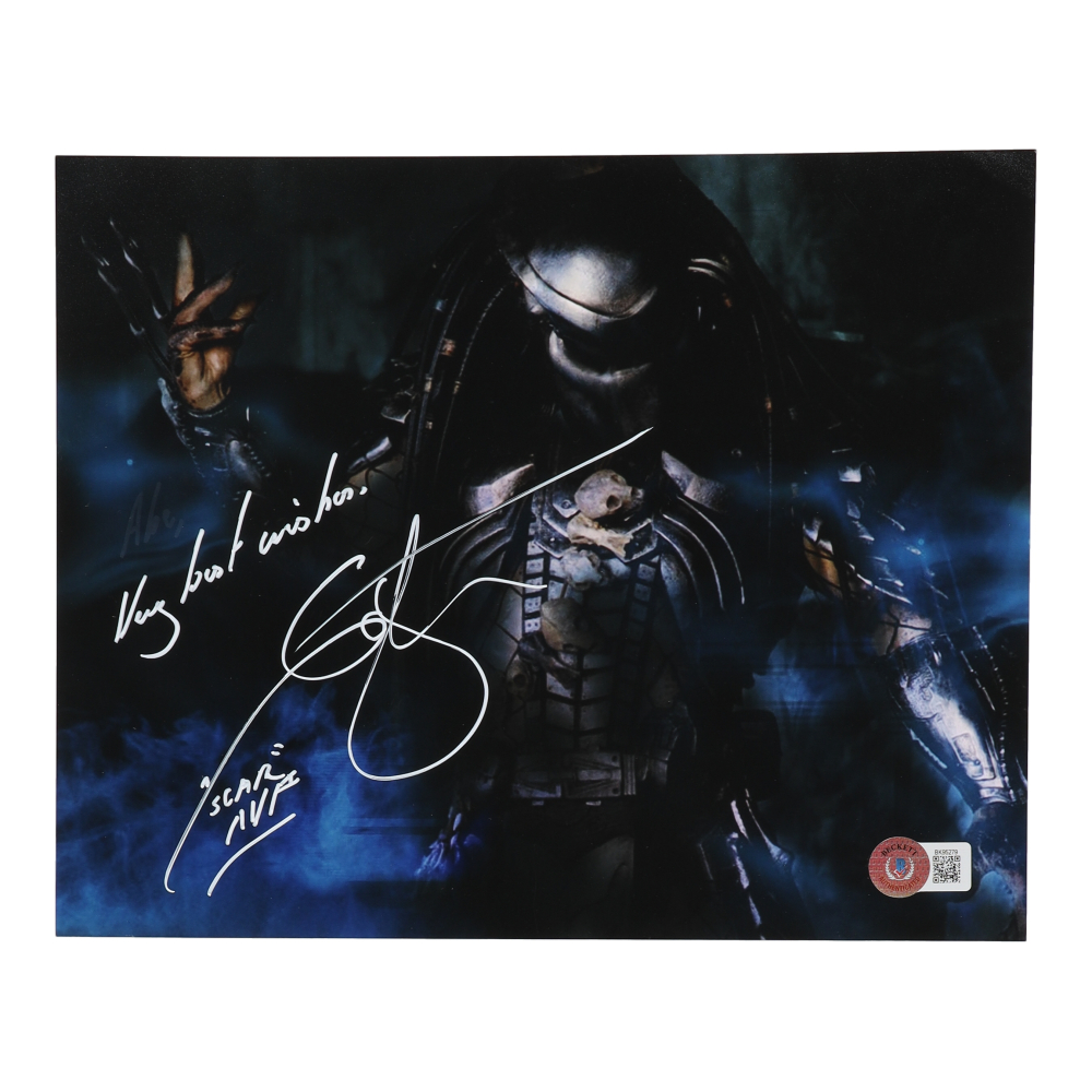 Ian Whyte Signed "Aliens vs Predator" 8x10 Photo Inscribed "Very Best ...