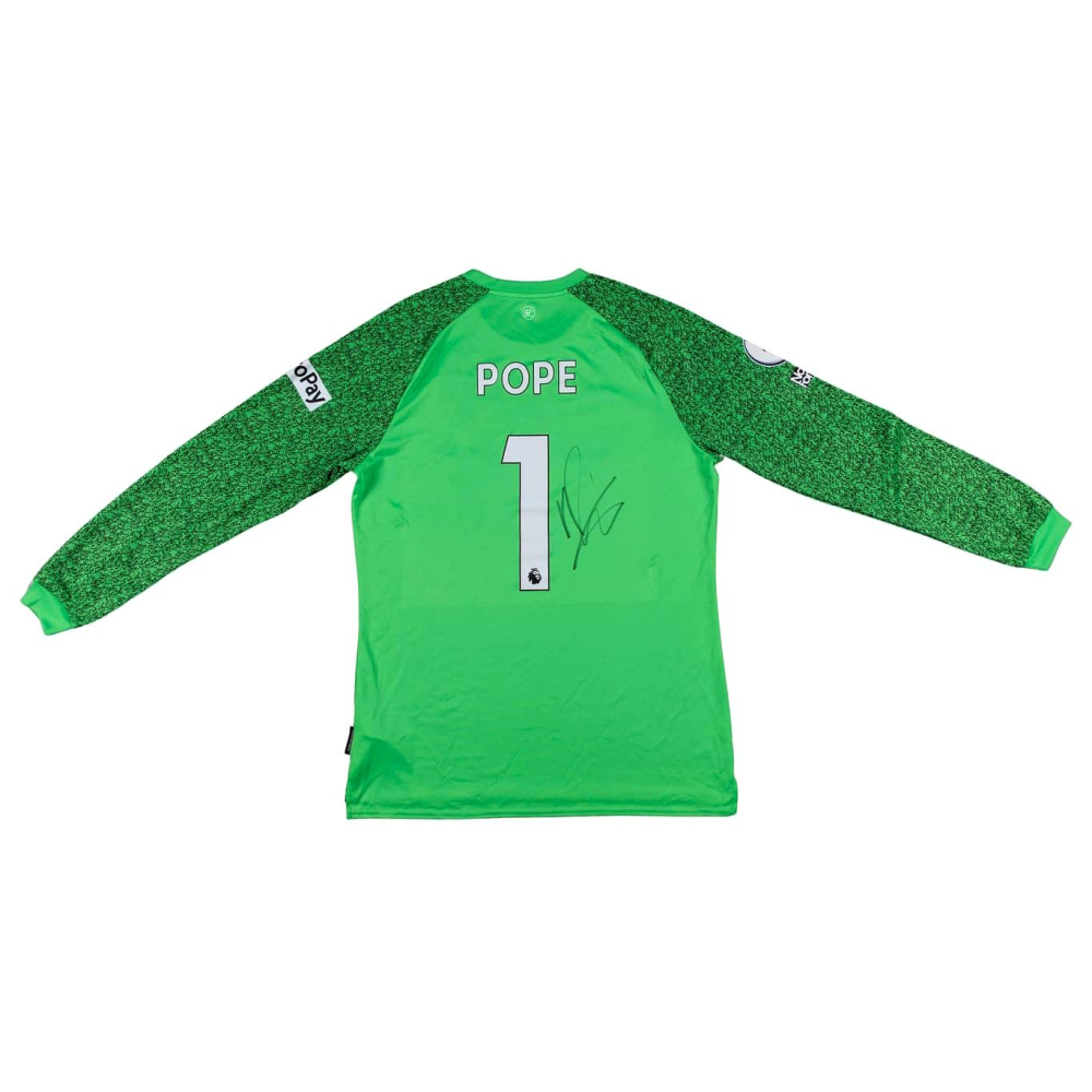 Nick Pope Signed 2022 Burnley F.C. Game-Worn Umbro Jersey (JSA ...