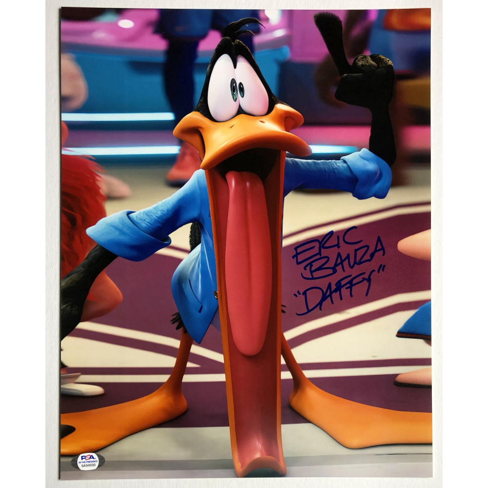 Eric Bauza Signed "Space Jam: A New Legacy" 11x14 Photo Inscribed ...