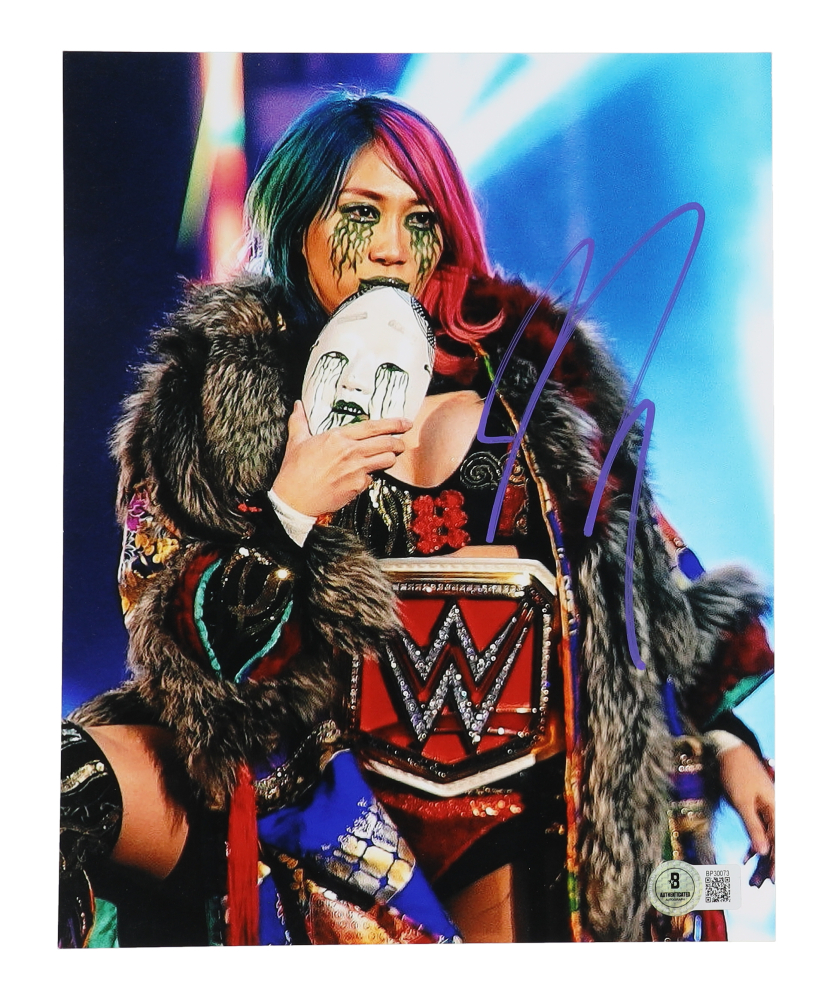 Asuka Signed WWE 8x10 Photo (Beckett) | Pristine Auction