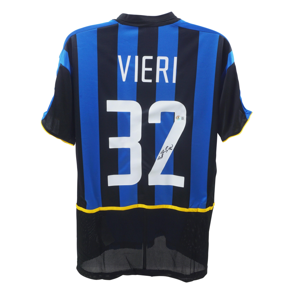 Christian Vieri Signed Inter Milan Jersey (Beckett) | Pristine Auction