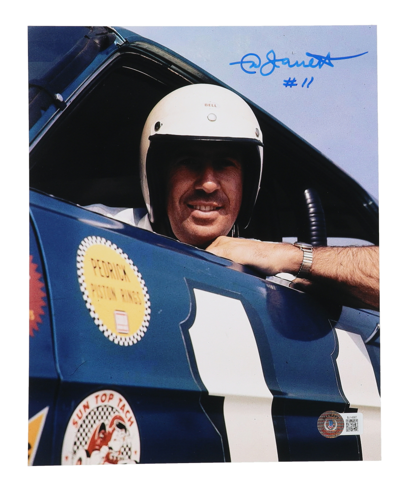 Ned Jarrett Signed NASCAR 8x10 Photo (Beckett) | Pristine Auction