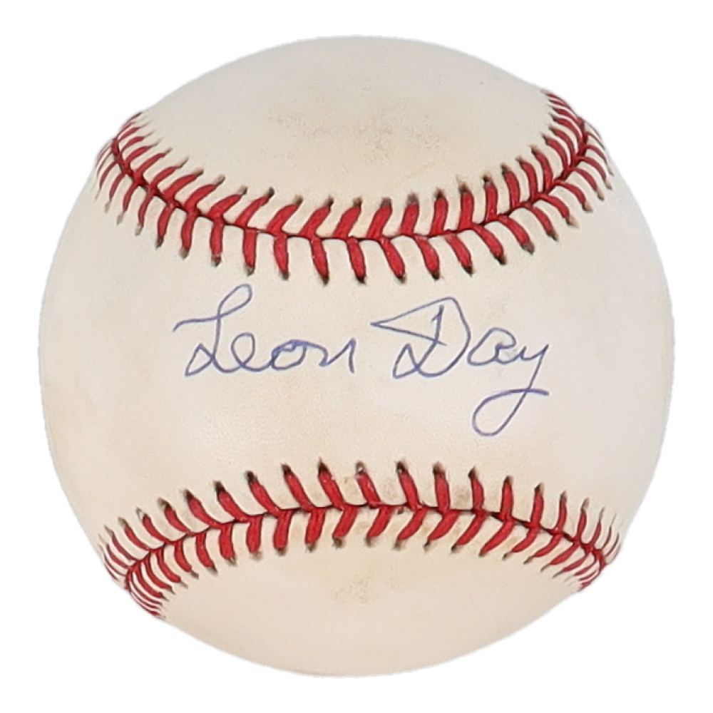 Leon Day Signed ONL Baseball (PSA) | Pristine Auction