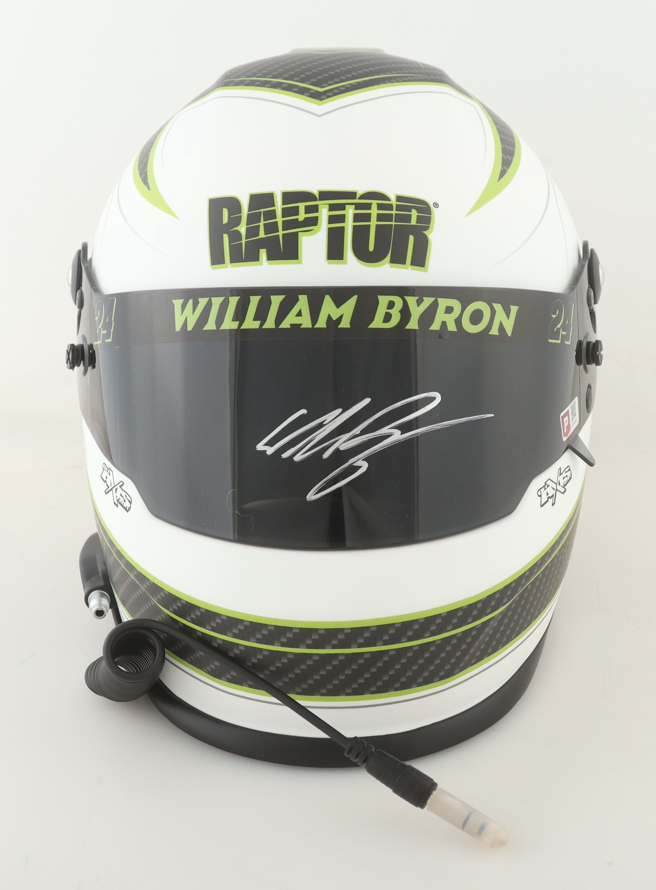 William Byron Signed NASCAR Raptor Full-Size Helmet (PA) | Pristine Auction