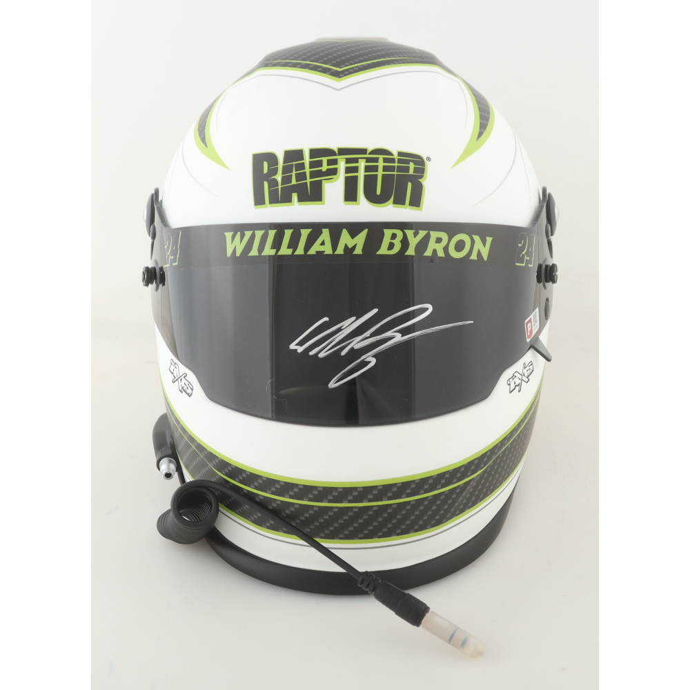 William Byron Signed NASCAR Raptor Full-Size Helmet (PA) | Pristine Auction
