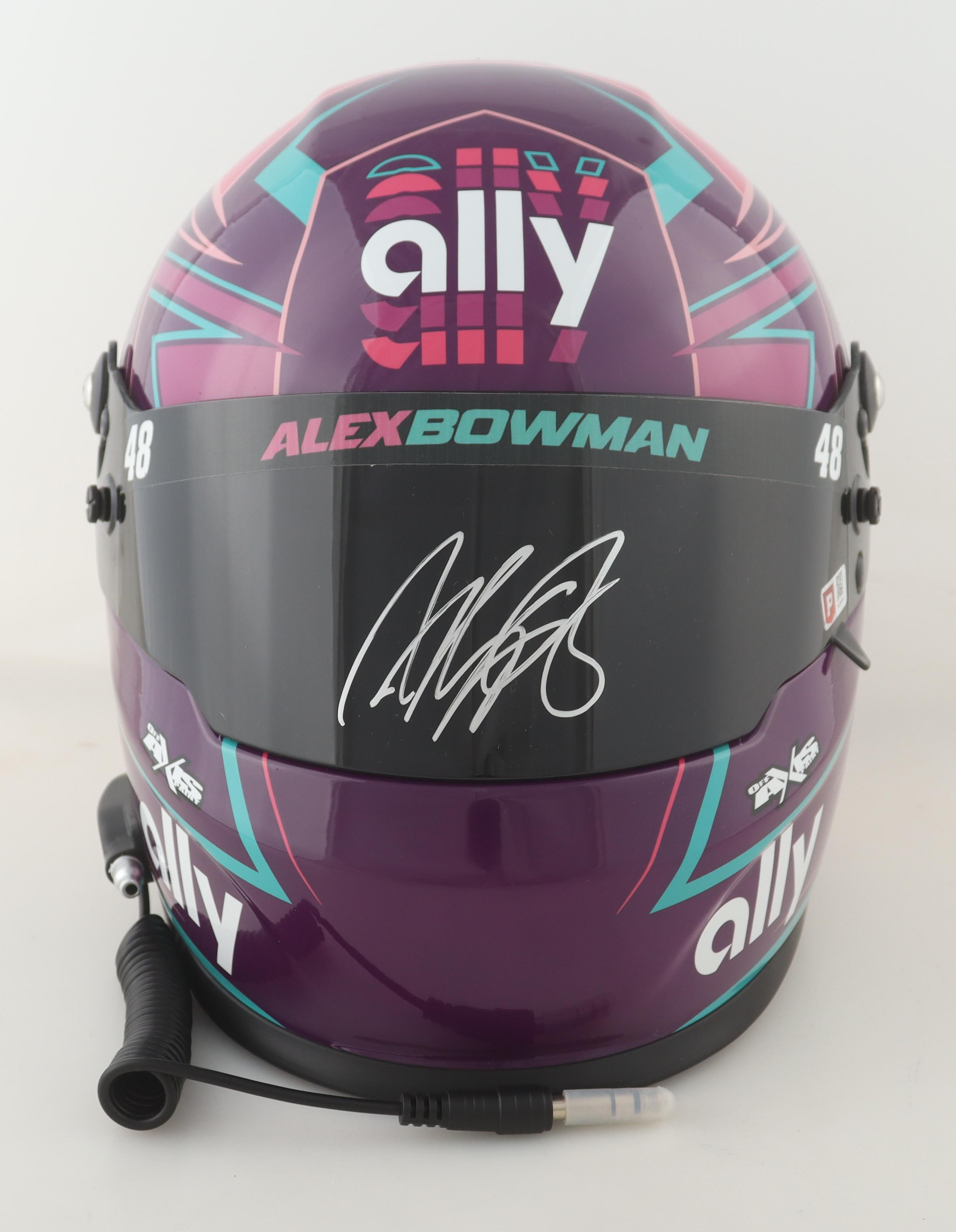 Alex Bowman Signed NASCAR Ally Full-Size Helmet (PA) | Pristine Auction