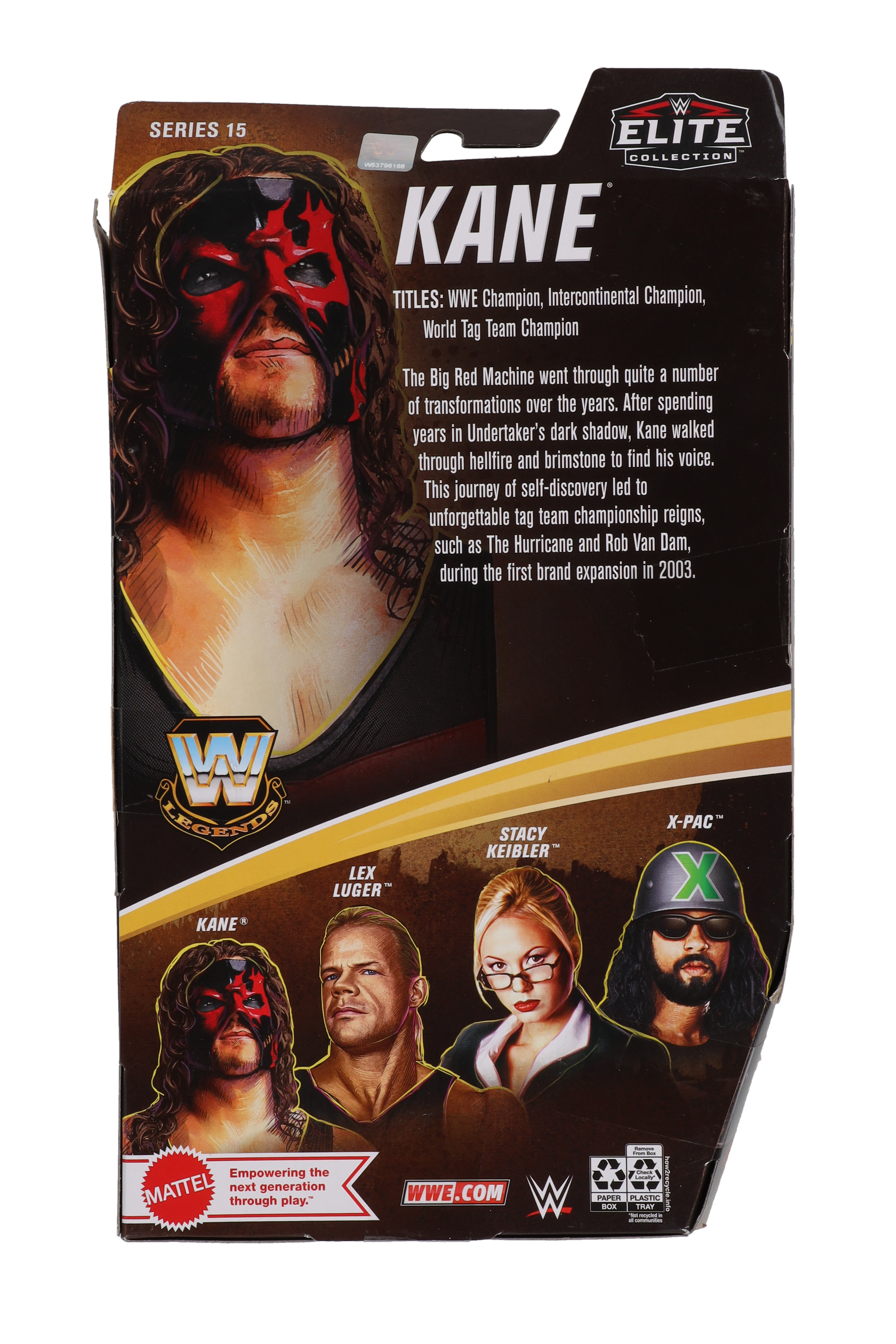 Kane Signed WWE Elite Collection Series 15 Action Figure (JSA ...