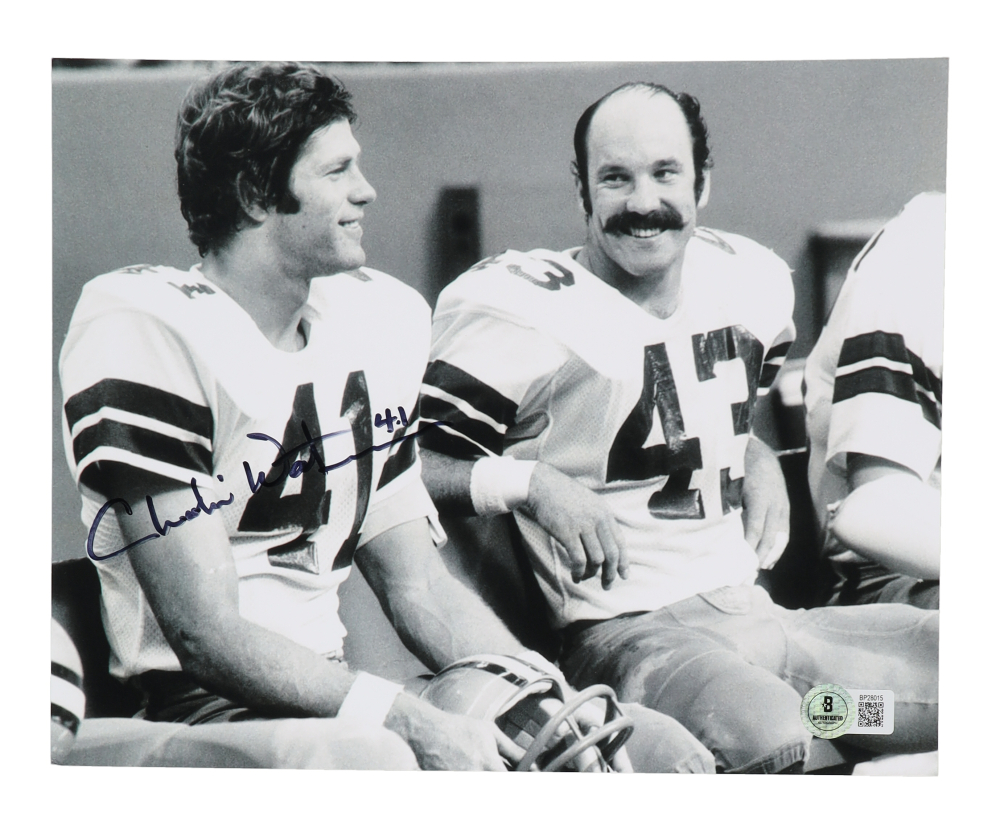 Charlie Waters Signed Cowboys 8x10 Photo (Beckett) | Pristine Auction