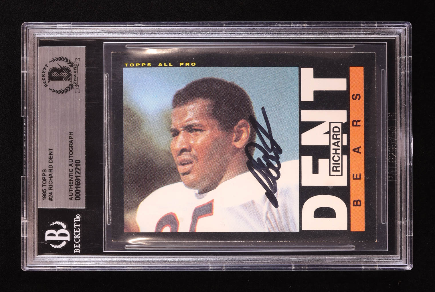 Richard Dent Signed 1985 Topps #24 (BGS) | Pristine Auction