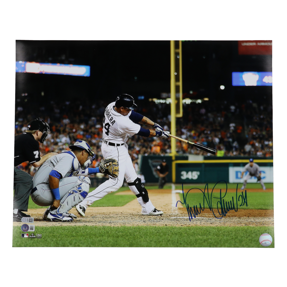 Miguel Cabrera Signed Tigers 16x20 Photo (USA SM & Beckett) | Pristine ...