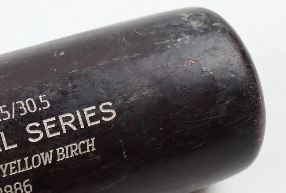 Tommy White Signed DTB Game-Used Baseball Bat (JSA) | Pristine Auction