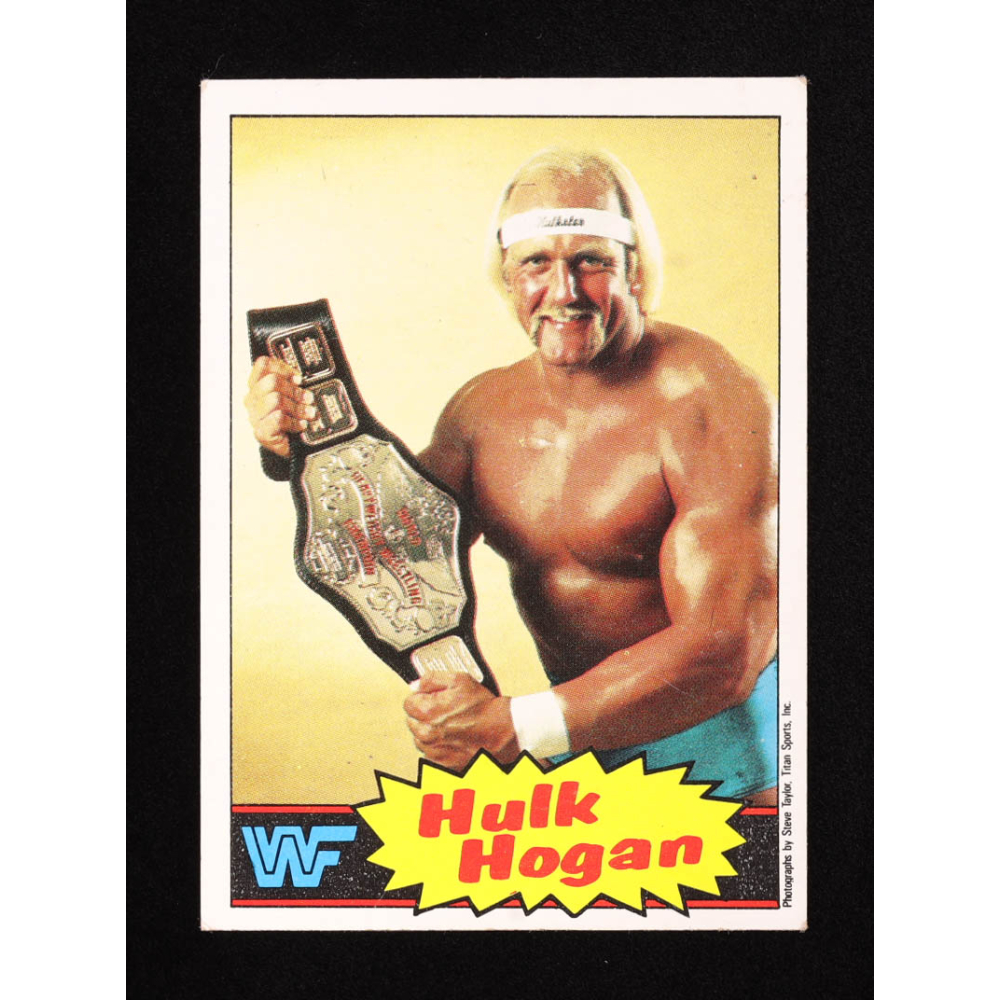 Hulk Hogan 1985 Topps WWE #1 RC | Pristine Auction