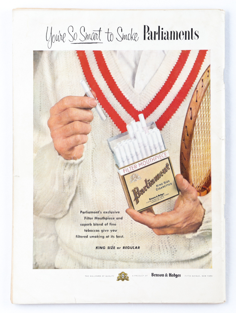 1954 "Sports Illustrated" Volume 1 Issue #1 Magazine with Uncut Card ...