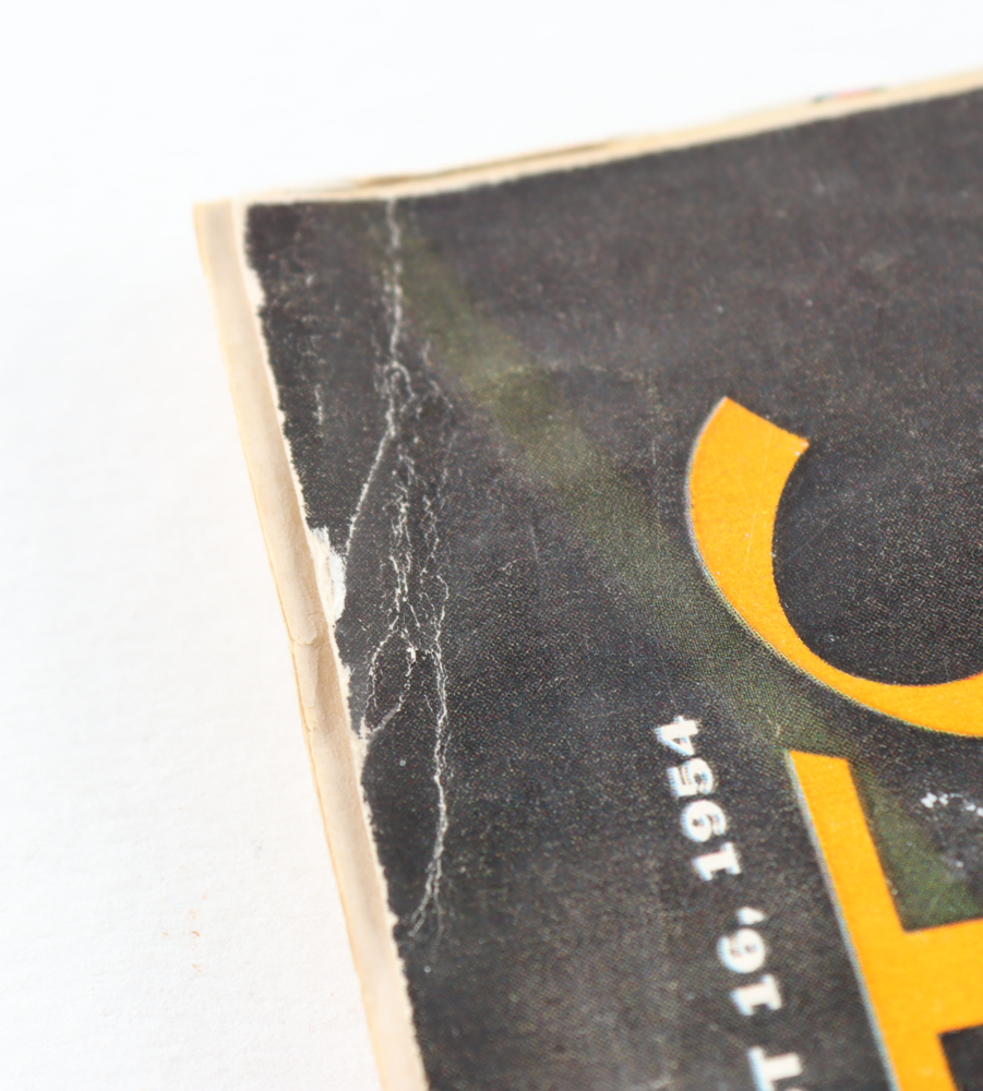 1954 "Sports Illustrated" Volume 1 Issue #1 Magazine with Uncut Card ...