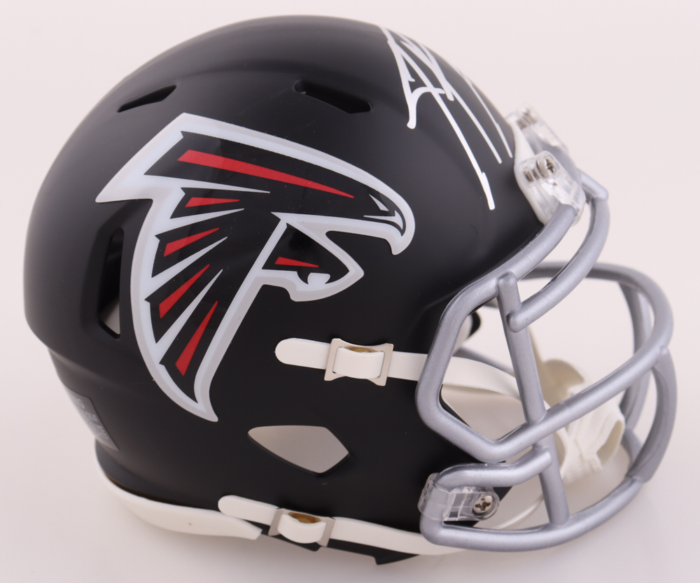 Jessie Bates III Signed Falcons Speed Mini Helmet (JSA) | Pristine Auction