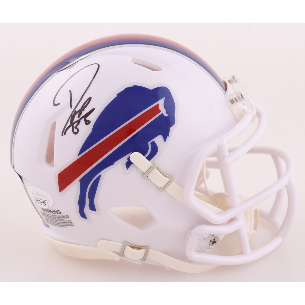 Don Beebe Signed Bills Speed Mini Helmet (JSA) | Pristine Auction