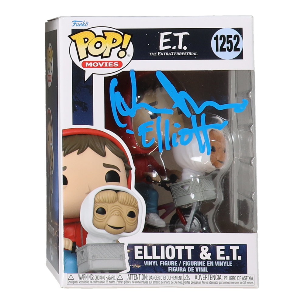 Henry Thomas Signed "E.T. the Extra-Terrestrial" #1252 Elliott & E.T ...