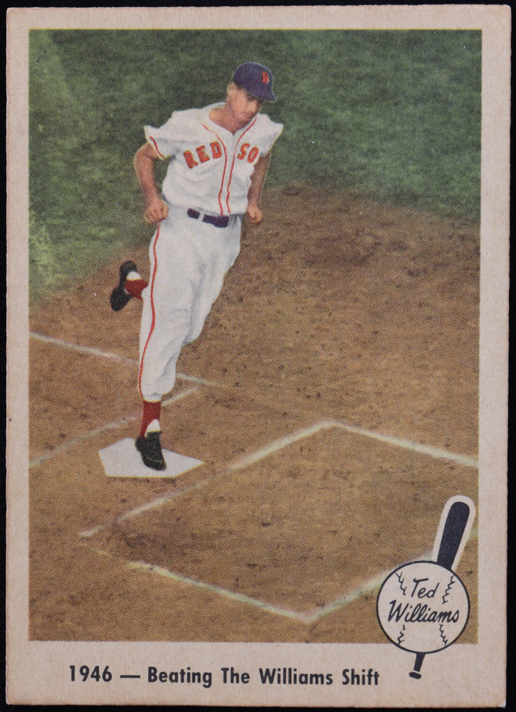 Beating the Williams Shift 1959 Fleer Ted Williams #30 | Pristine Auction