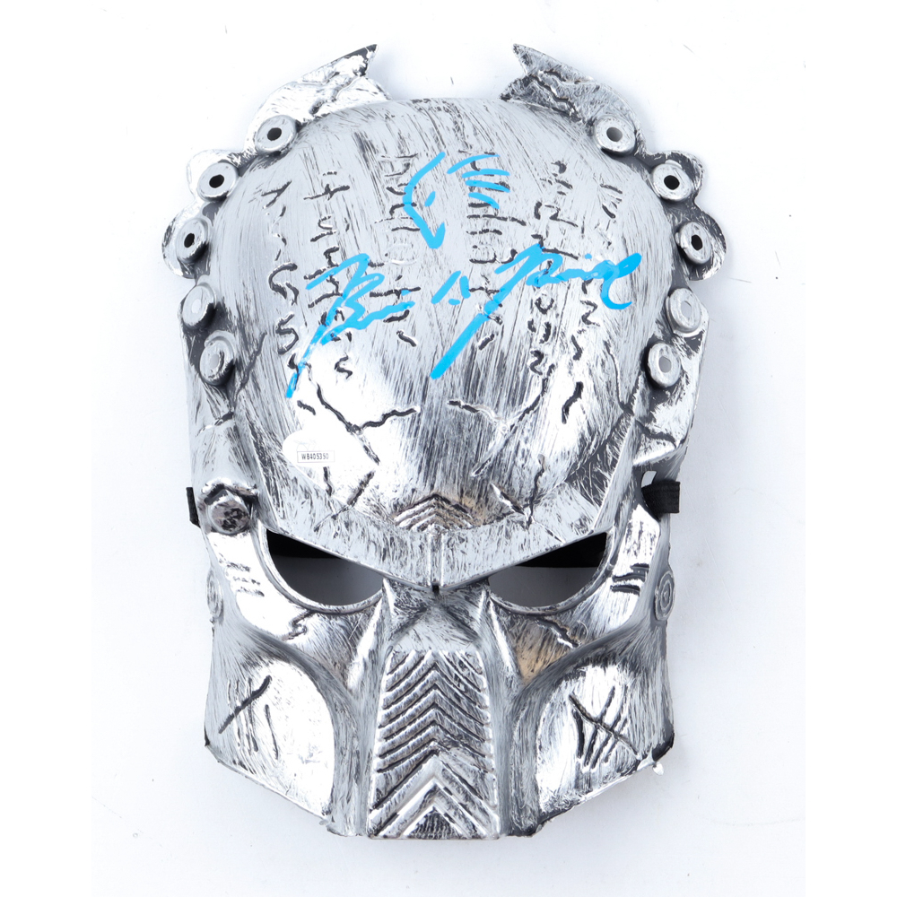 Brian A. Prince Signed "Predator" Mask with Hand-Drawn Predator Sketch ...