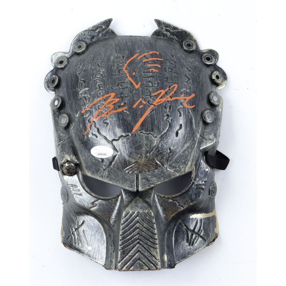 Brian A. Prince Signed "Predator" Mask with Hand-Drawn Predator Sketch ...