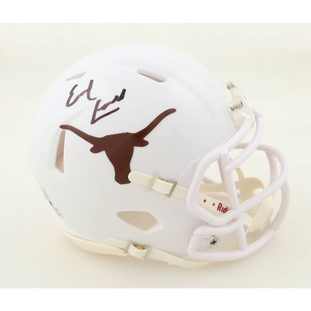 Earl Campbell Signed Texas Longhorns Mini Helmet (Beckett) | Pristine ...
