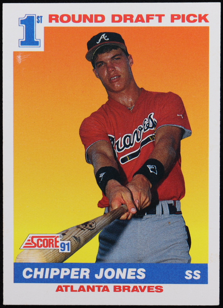 Chipper Jones 1991 Score #671 RC | Pristine Auction